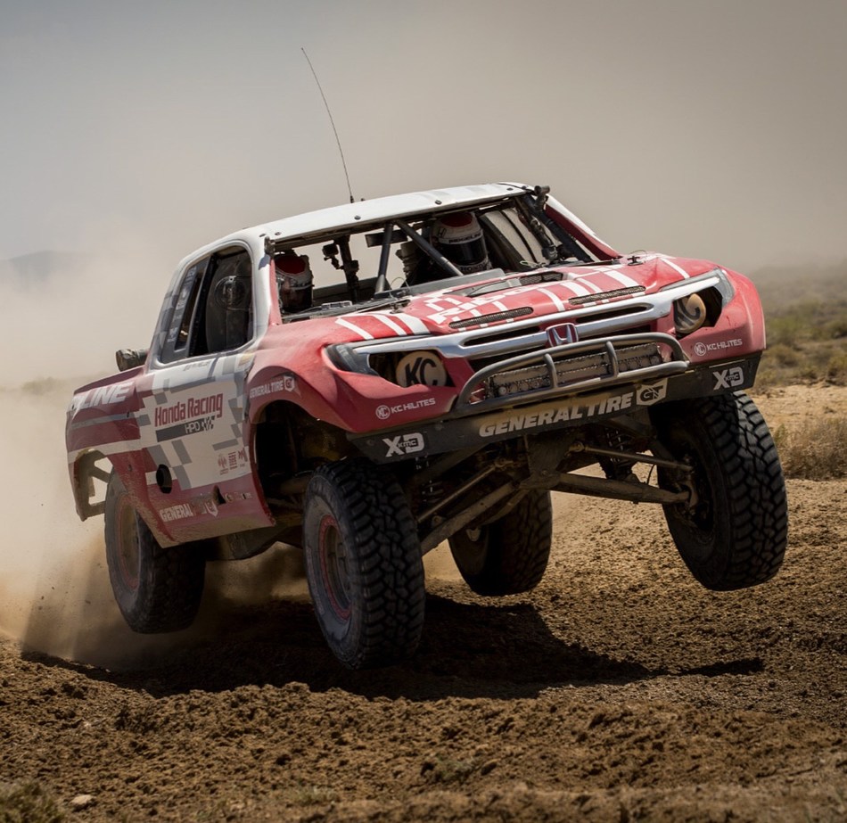 La camioneta de carrera Ridgeline Baja gana victoria en su clase en la ...