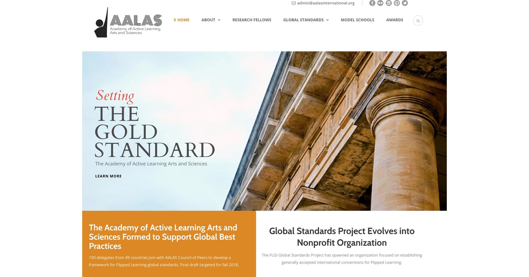AALAS Announces the First Higher Ed International Flipped Learning ...