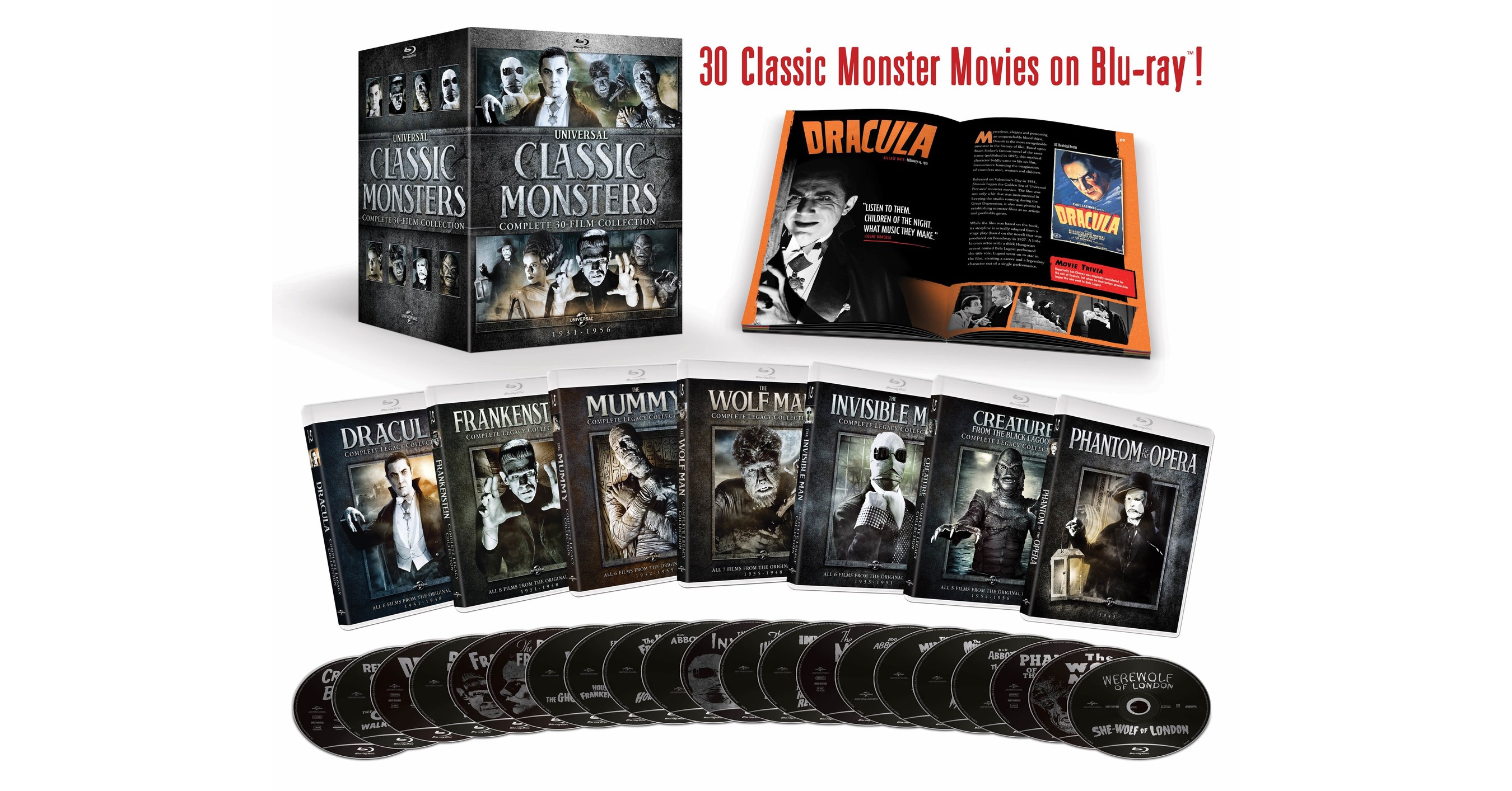 From Universal Pictures Home Entertainment: Universal Classic Monsters ...