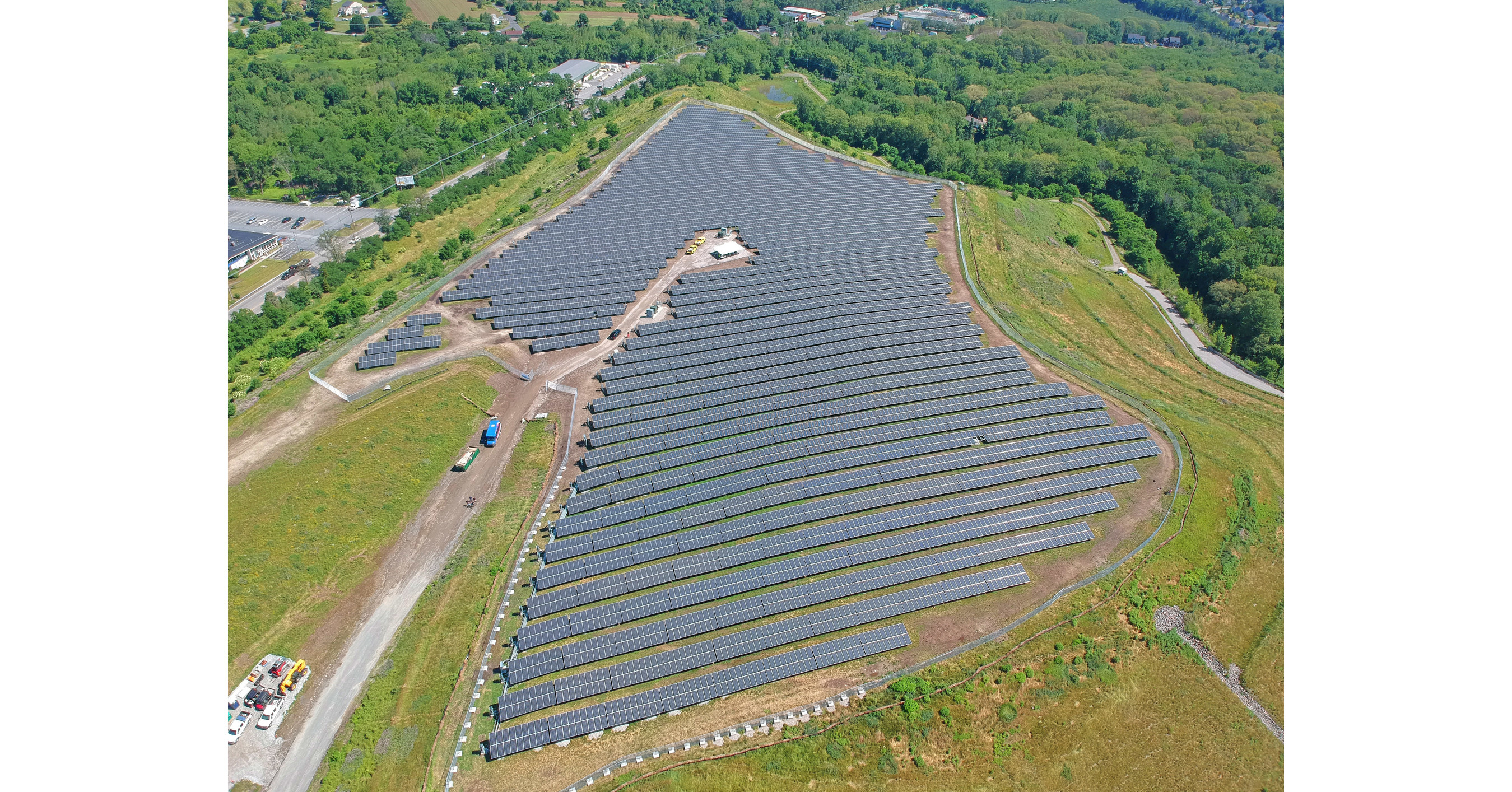 Solar FlexRack Mounting Solution Installed in Exyte Energy (formerly M ...