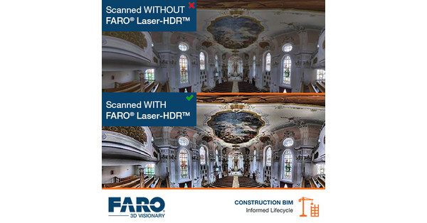 FARO® Announces SCENE 2018 with FARO Laser-HDR™ and High Detail Scanning