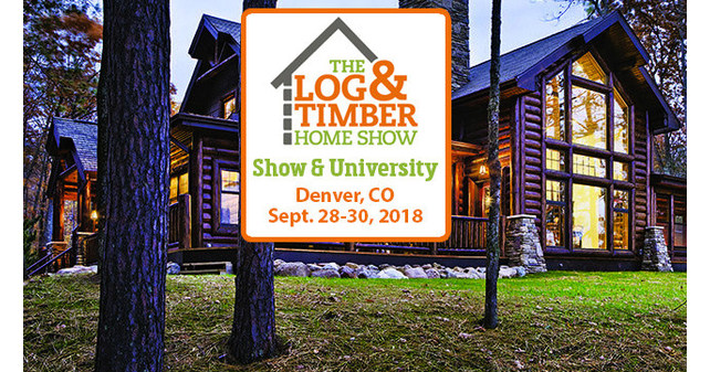 Log Home Show Returns to Denver, CO September 2018