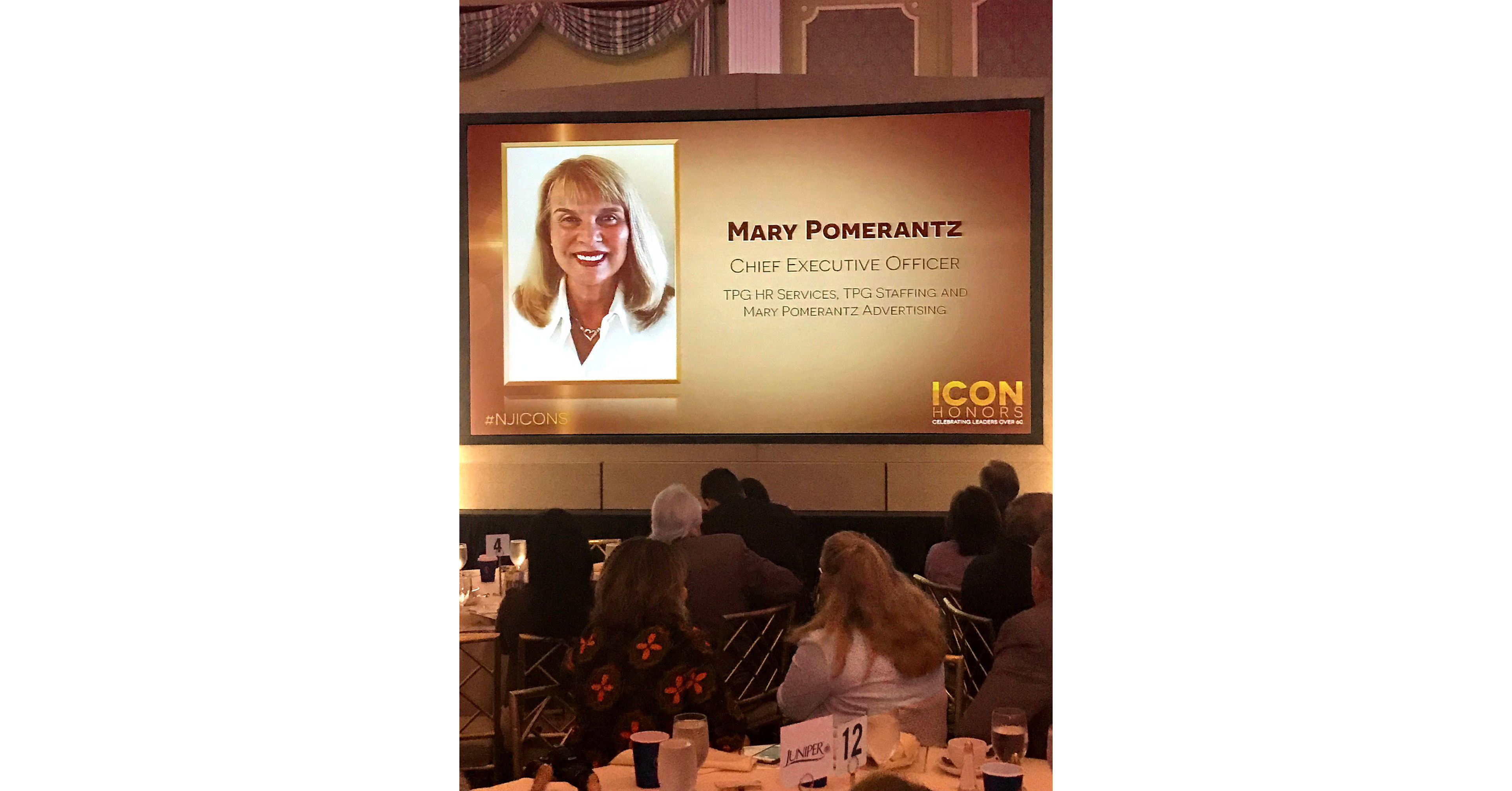 Mary Pomerantz Recognized With NJBIZ ICON Award