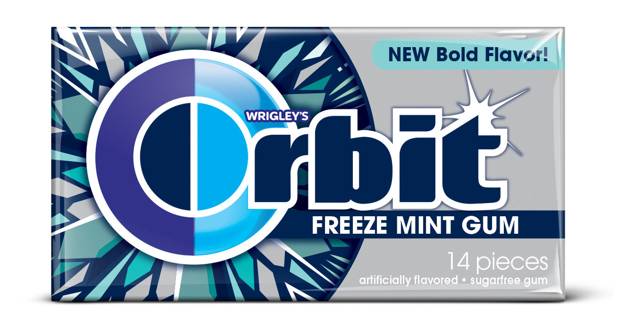ORBIT® Gum Introduces New Icy-cool Flavor, ORBIT Freeze Mint