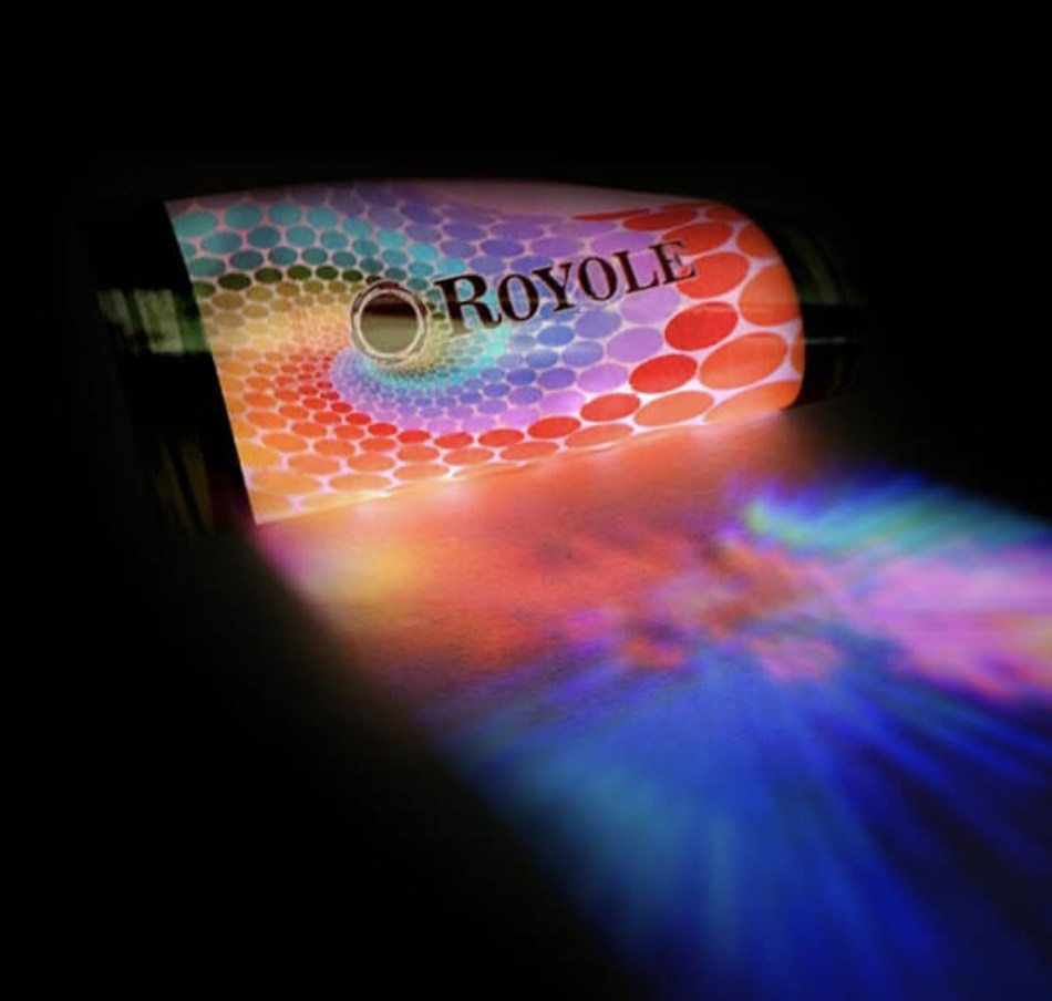 Go Beyond Curved Displays, See Royole's Fully Flexible Displays at the ...