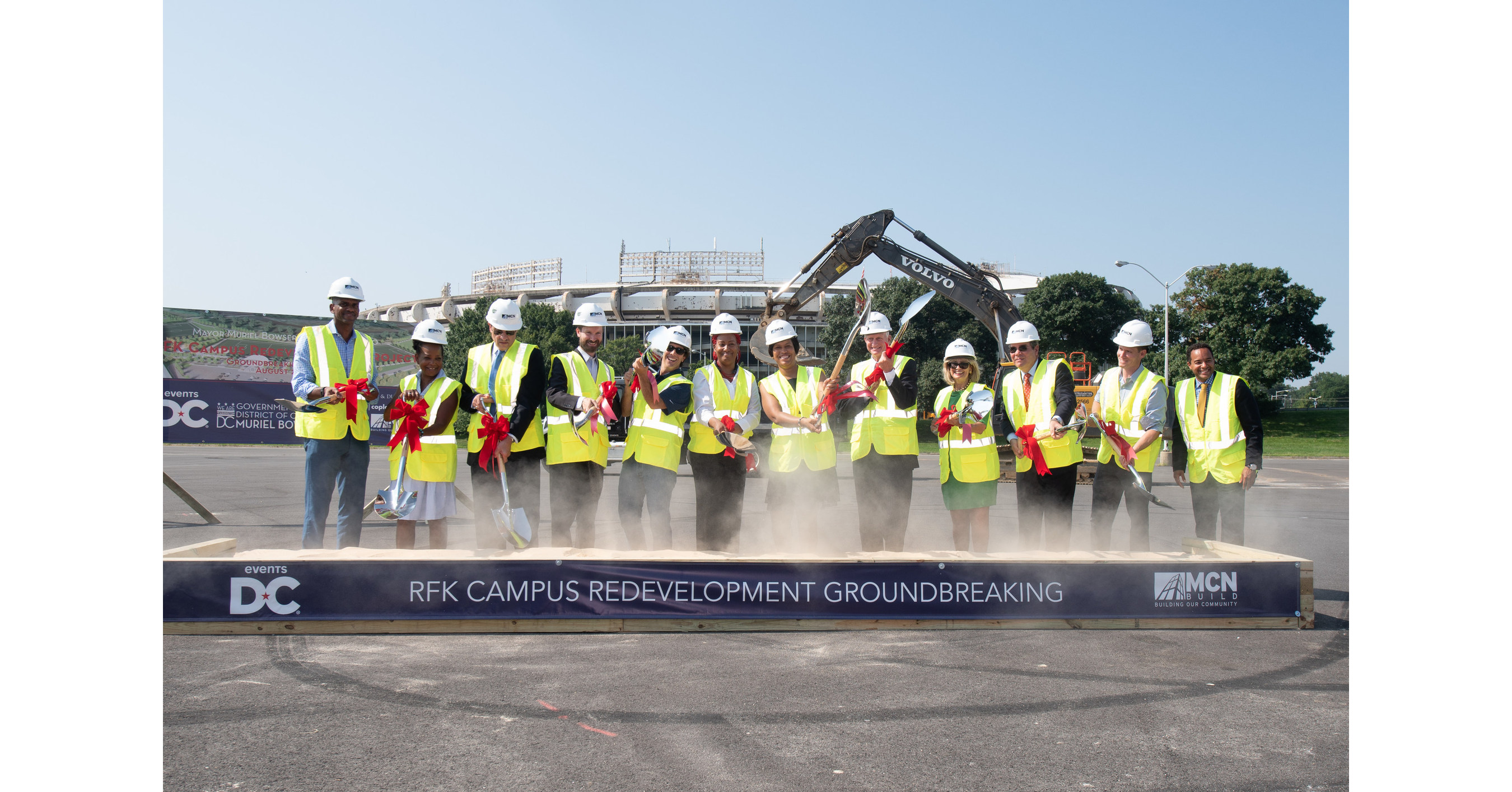 Mayor Bowser and Events DC Break Ground on RFK Campus Redevelopment ...