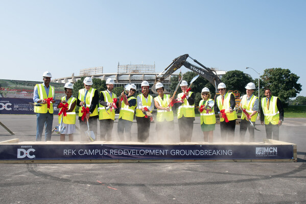 Mayor Bowser and Events DC Break Ground on RFK Campus Redevelopment ...