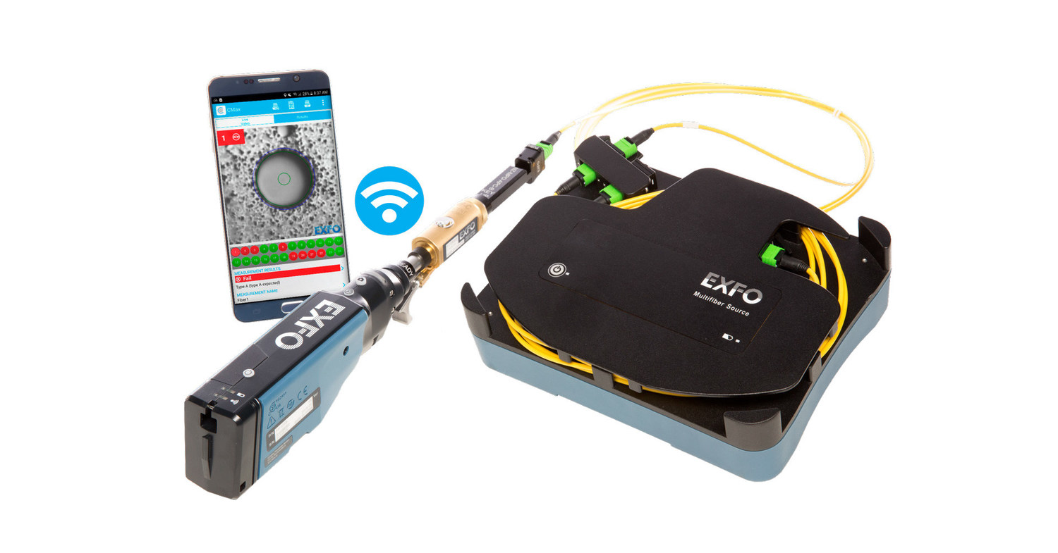 EXFO réinvente les tests de connecteurs multifibres