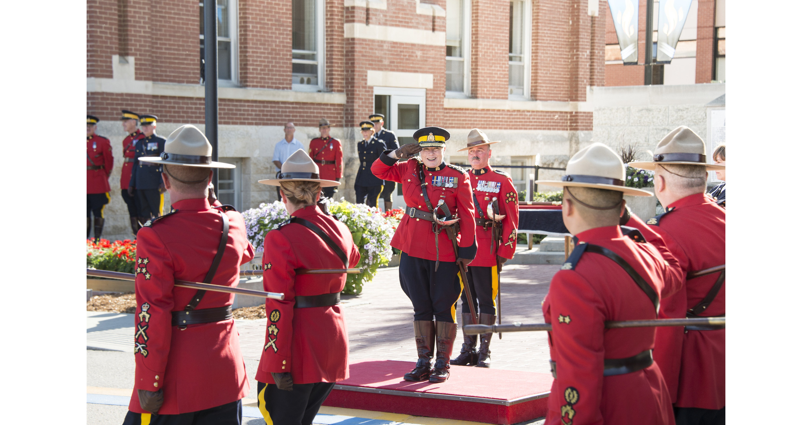Brenda Lucki's ceremonial swearing-in as 24th Commissioner of the RCMP