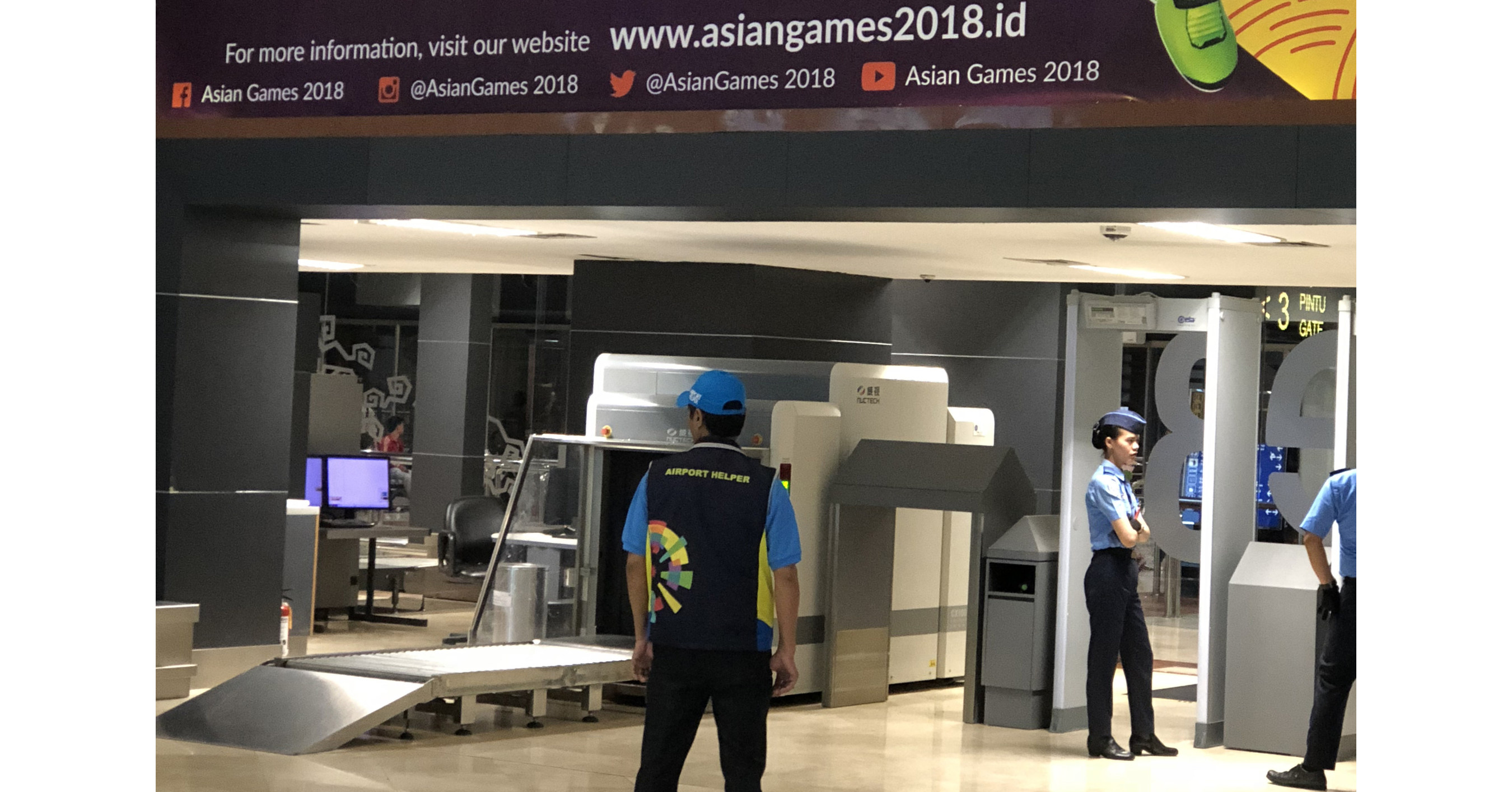 NUCTECH provided security equipment and services for the 2018 Asian Games