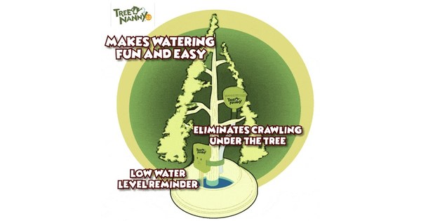 Tree Nanny 2.0 Kickstarter Launched: Popular Christmas Tree Watering ...