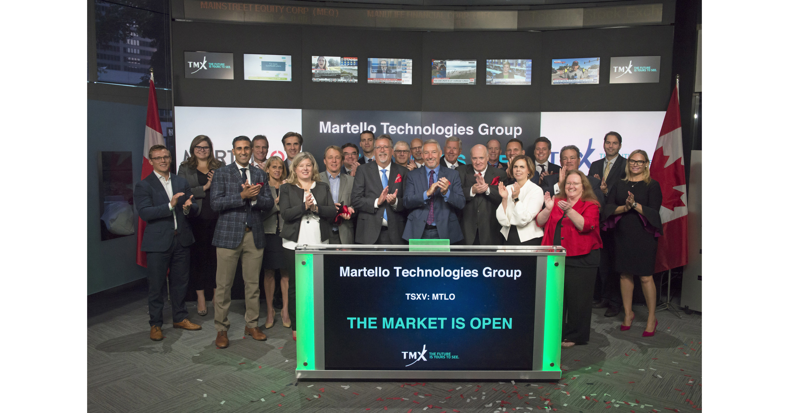 Martello Technologies Group Inc. Opens the Market