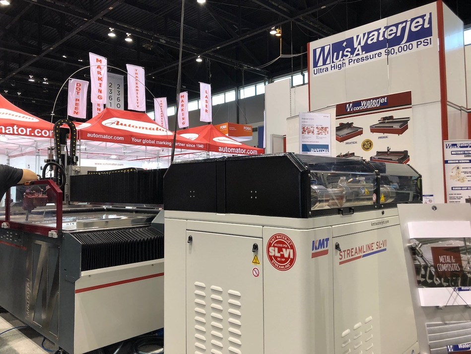 KMT Waterjet to Showcase Waterjet Technology at IMTS 2018