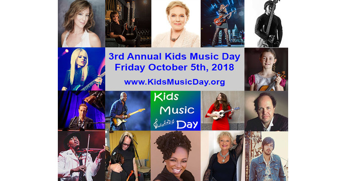 Celebrities & Music Brands Show Support for 3rd Annual "Kids Music Day ...