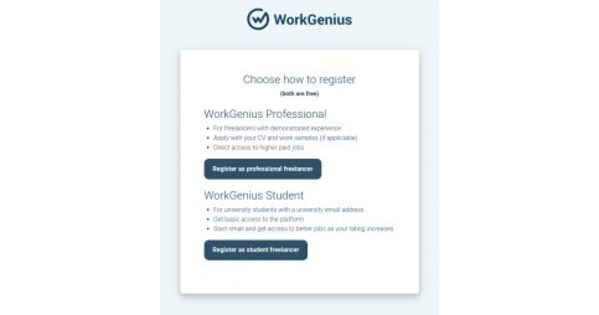 WorkGenius Announces Public Access for Professional Freelancers