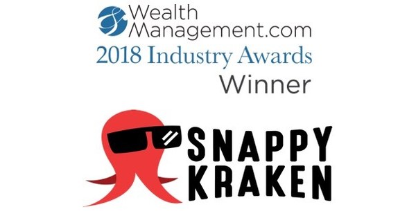 Snappy Kraken Named WealthManagement.com 2018 Industry Awards Winner