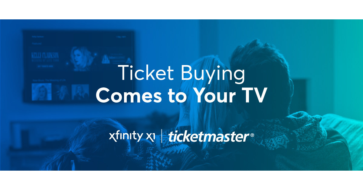 Comcast And Ticketmaster Debut First Concert Ticketing Experience On X1 ...