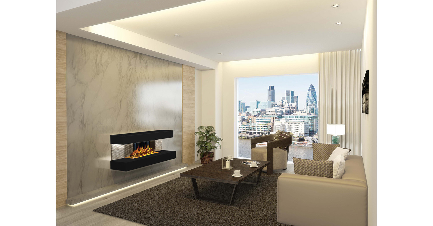 The Tesla of Electric Fireplaces: European Home Introduces Electric Modern