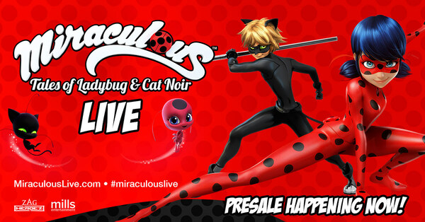 Miraculous® Live!: Tales Of Ladybug And Cat Noir Set To Transform North ...