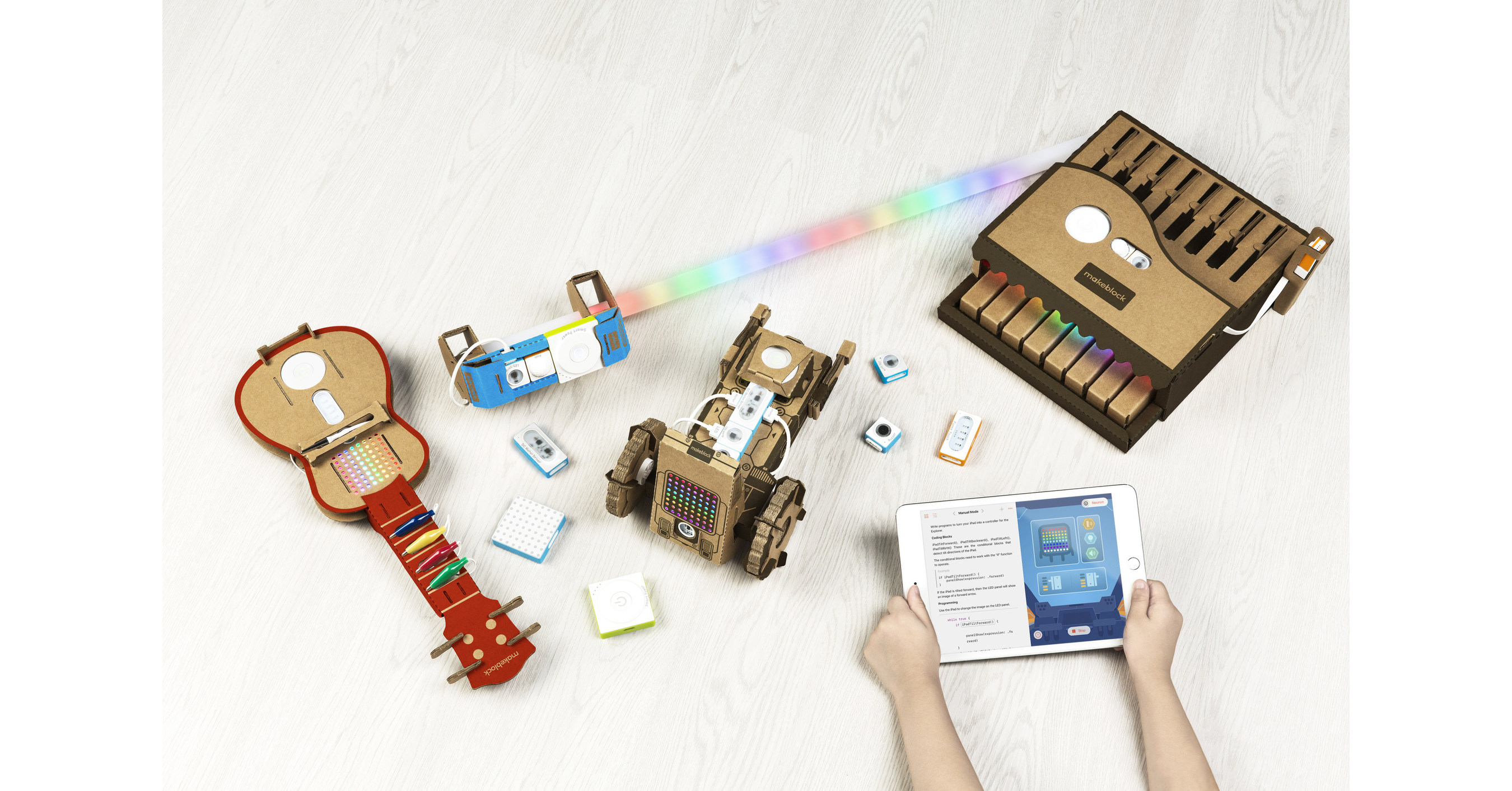Makeblock Builds Creative Kit for Learning Apple's Swift Programming Language with Neuron