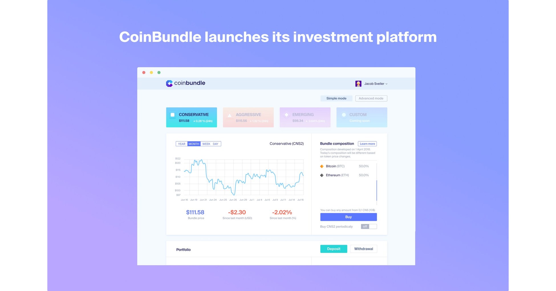 CoinBundle Launches Bundled Crypto Investment Platform and Takes the ...