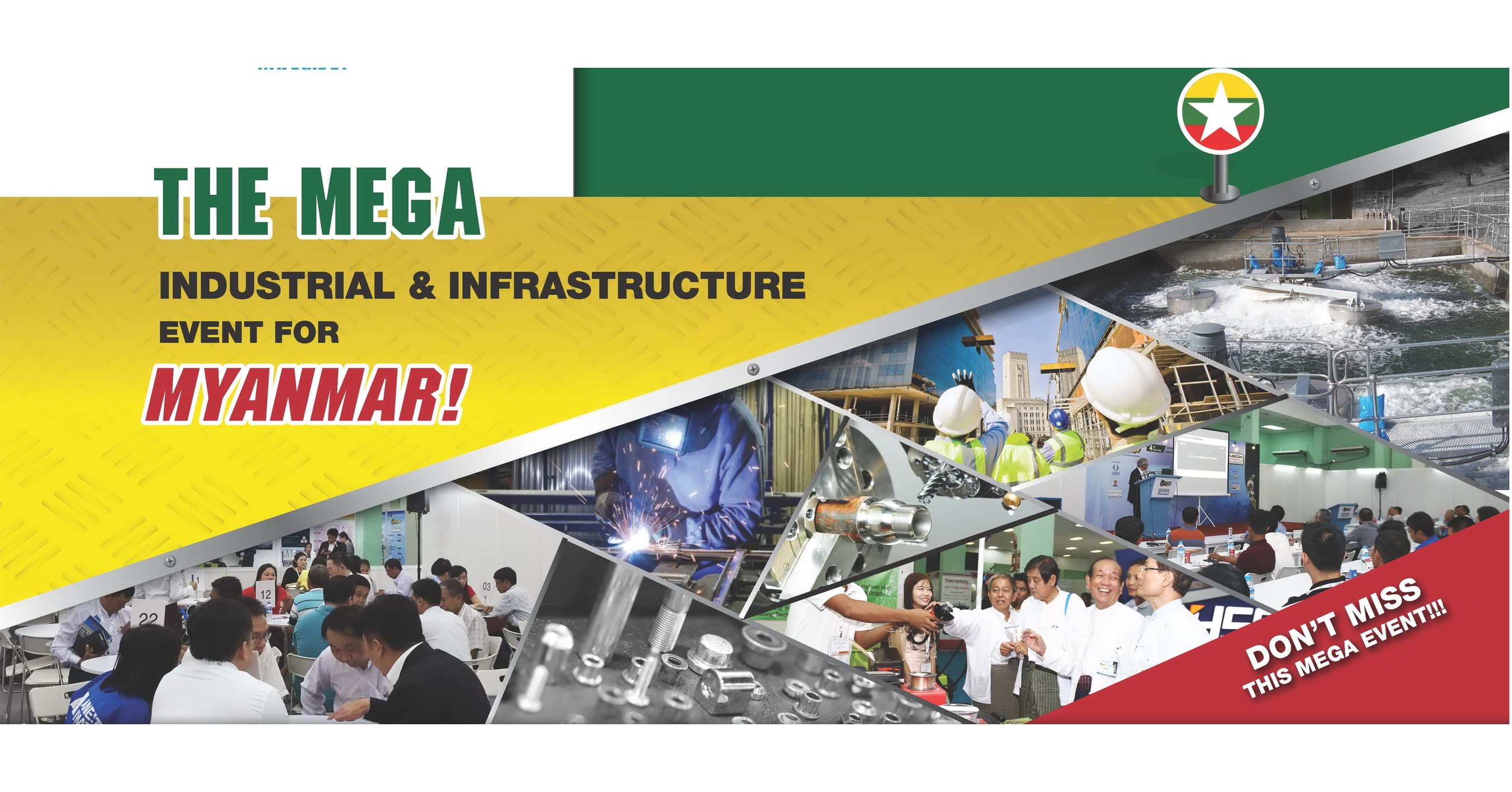 UBM Asia Presents the MEGA Industrial & Infrastructure Event for Myanmar