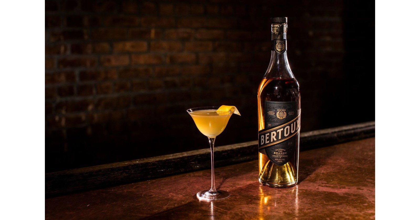 BERTOUX Brandy, Blended by Top Craft Bartender and Acclaimed Sommelier ...