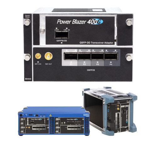 EXFO reveals unique open transceiver system for testing 400G and beyond