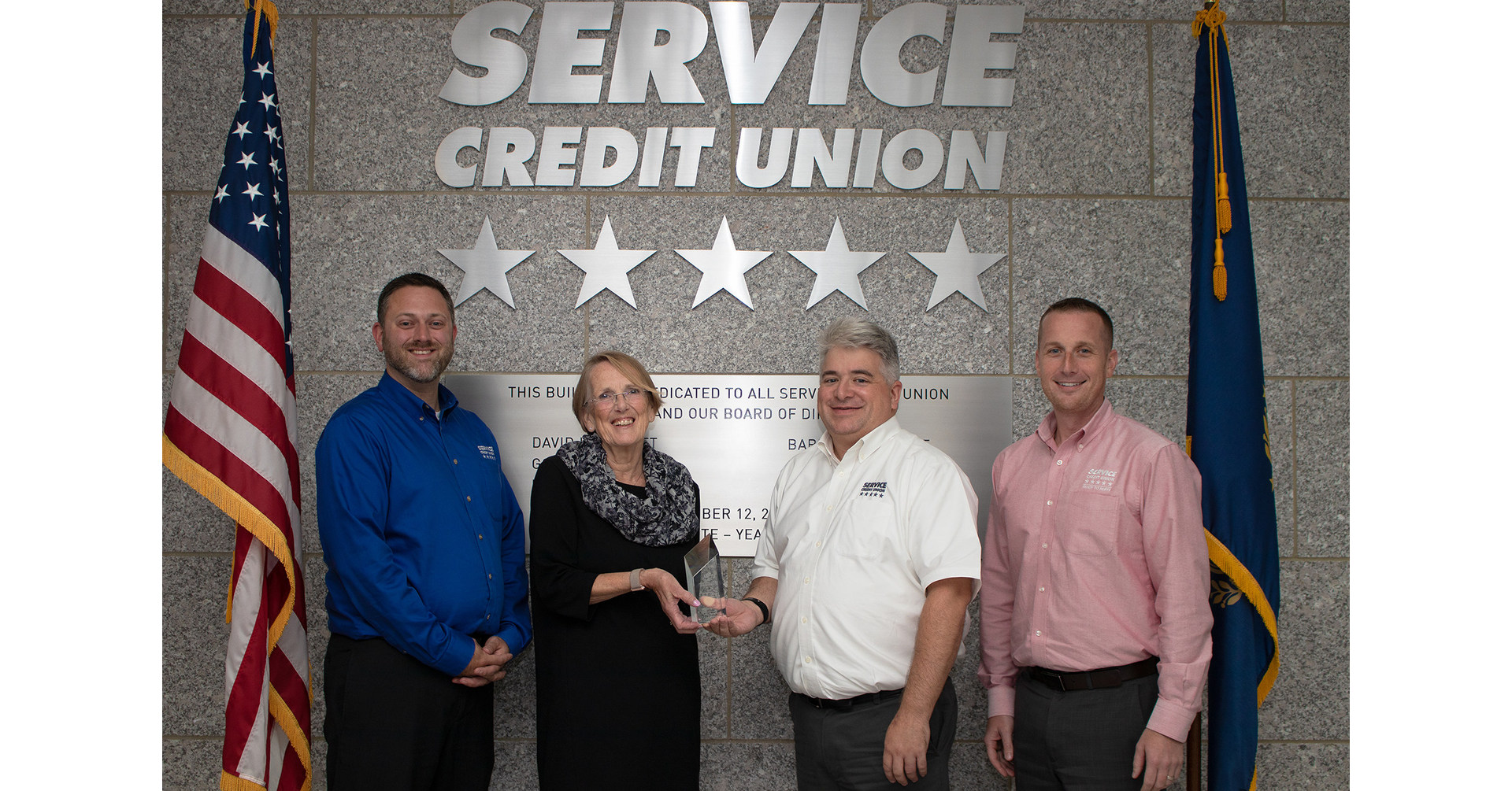 Service Credit Union Receives CUNA Excellence Award For Innovative Solution
