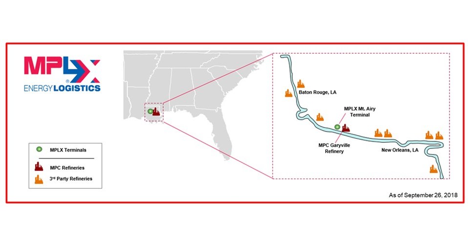 MPLX LP Acquires US Gulf Coast Export Terminal