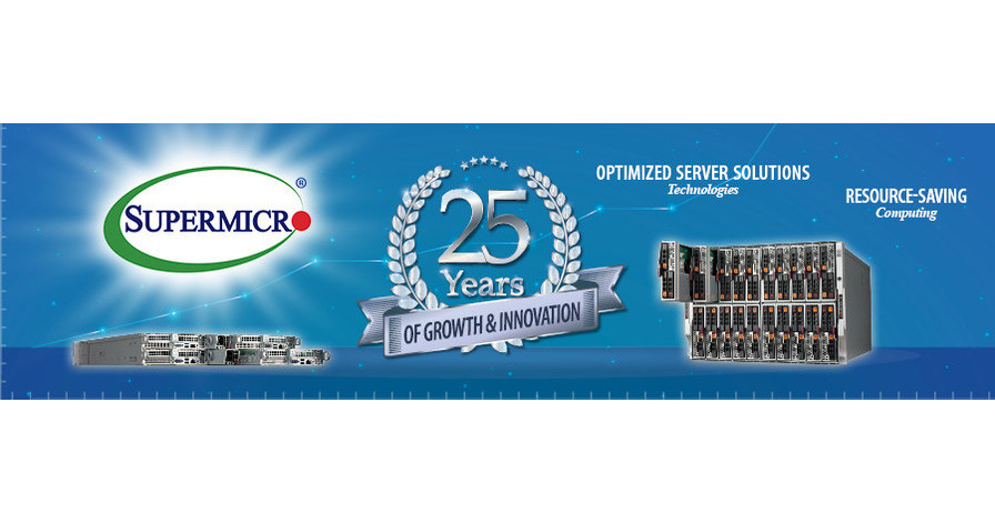 Supermicro Celebrates 25-Year Anniversary as Leading USA-based Green ...