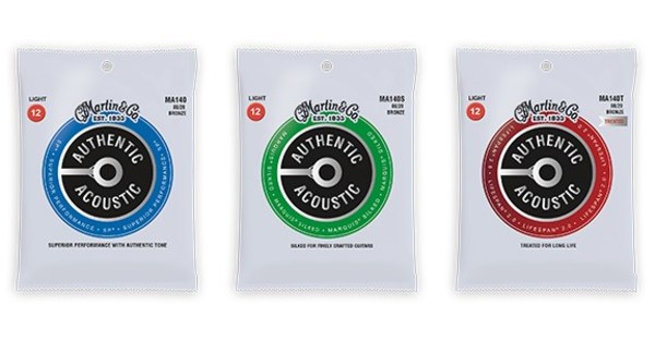 Martin Guitar Introduces Authentic Acoustic Strings
