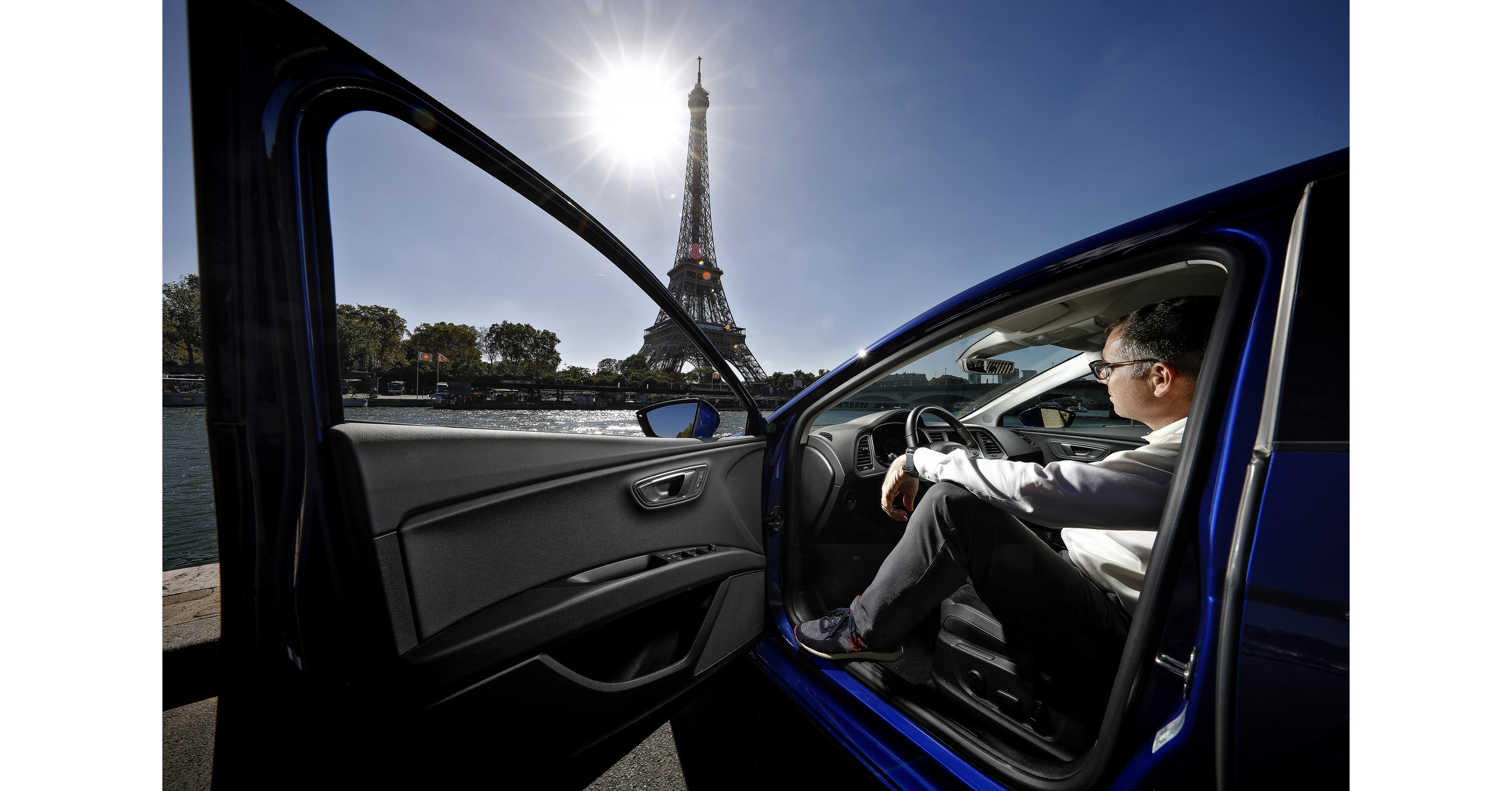 SEAT Vehicle Fuelled With CNG Drives from the Sagrada Familia to the ...