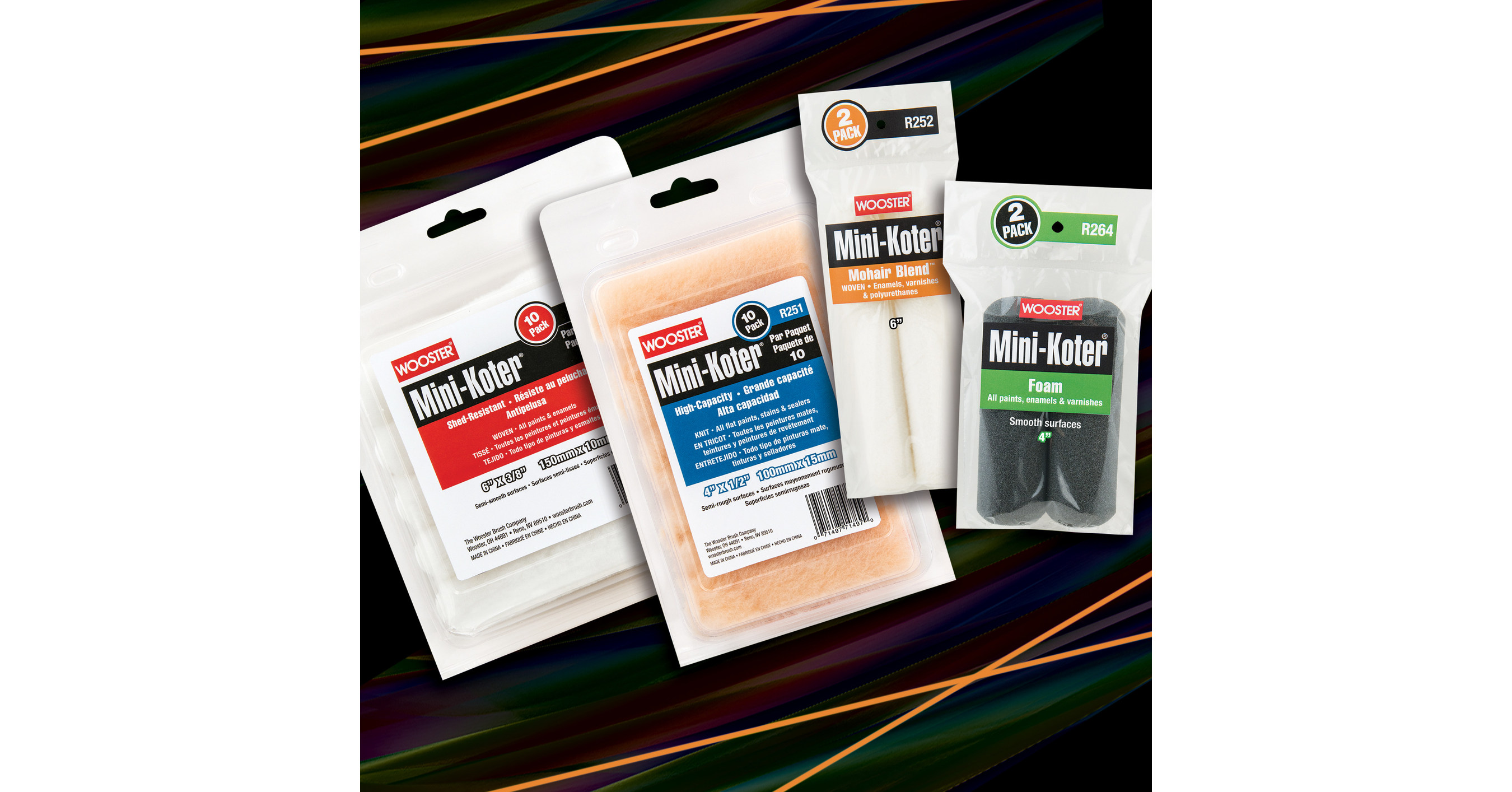 Wooster Mini-Koter® Line Gets a New Look, New Items