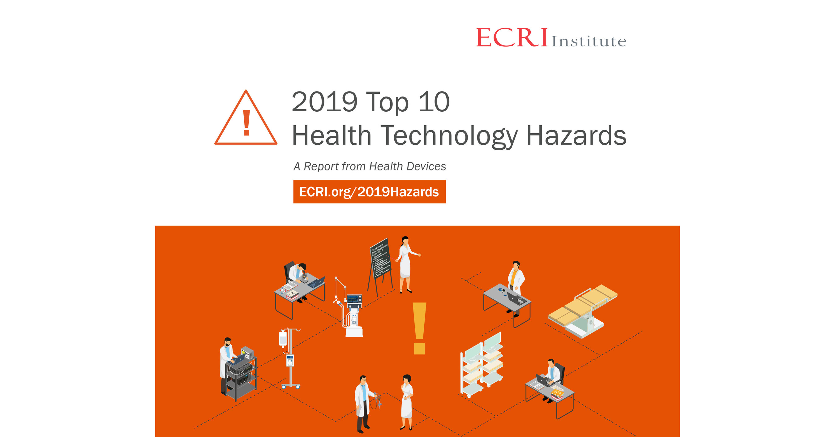 Cyber Threats Top ECRI Institute's 2019 Health Technology Hazards