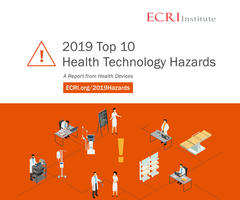 Cyber Threats Top ECRI Institute's 2019 Health Technology Hazards