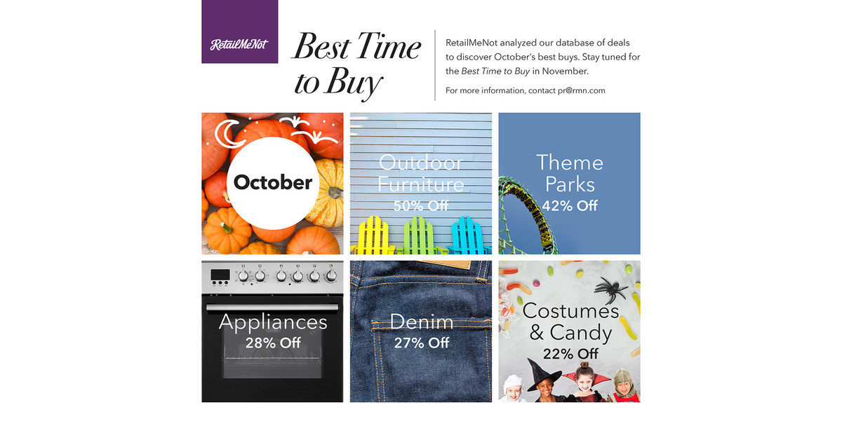 Fall Into Savings With October's Best Things to Buy