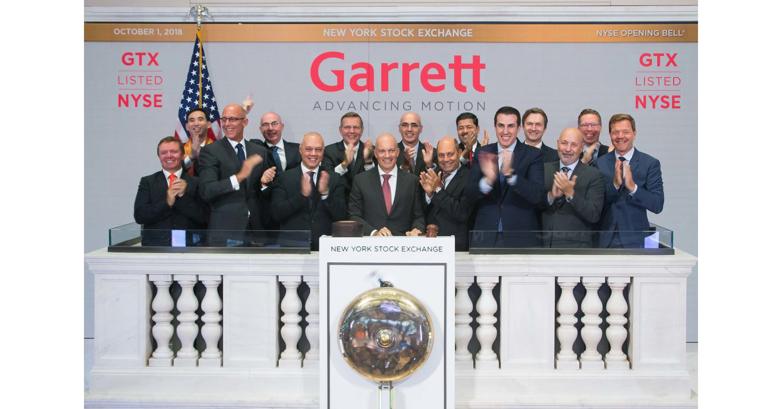 Garrett Rings in New Era as Independent Company, Begins Trading on New ...