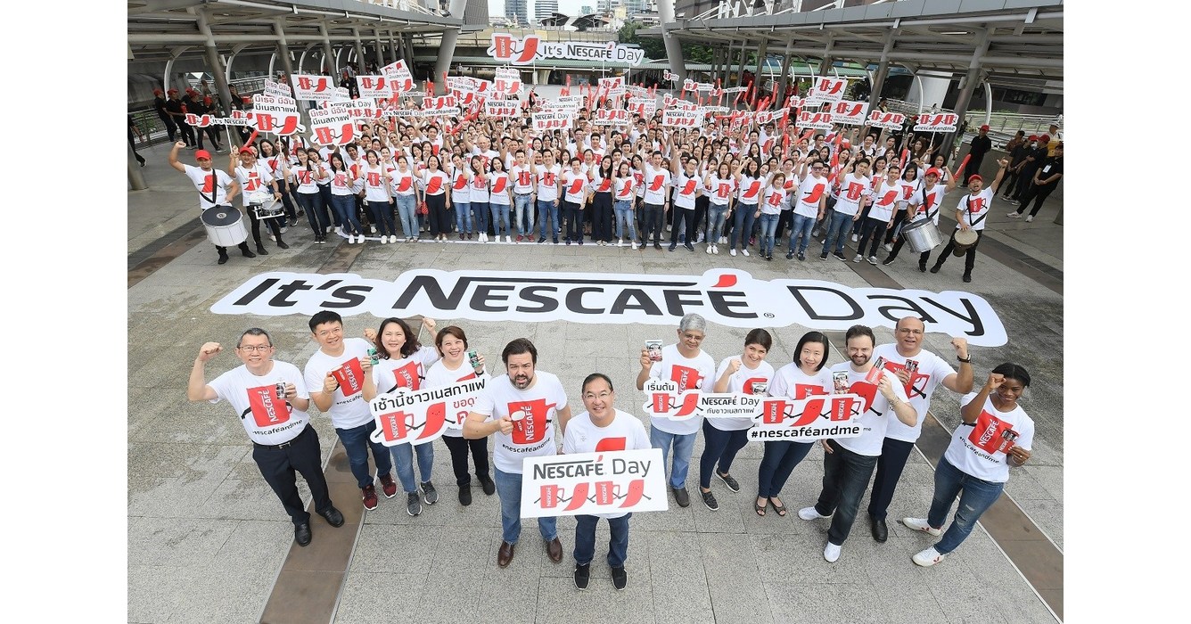 NESCAFÉ gives away 1 million cups of coffee in 4 countries