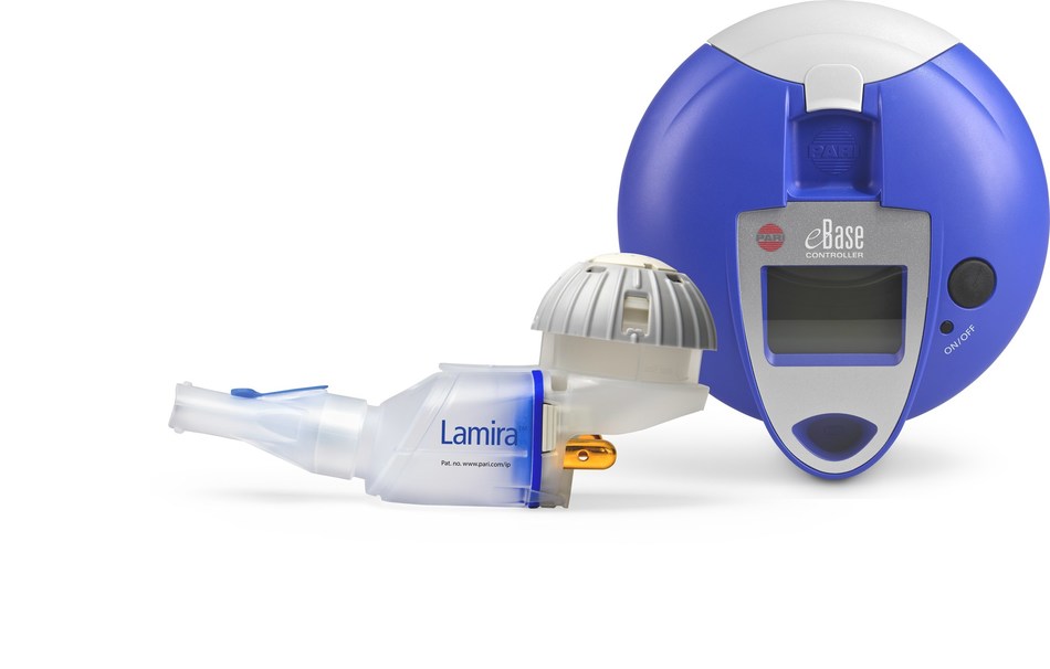 PARI Pharma's eFlow® Technology device, LAMIRA™, approved as the only ...