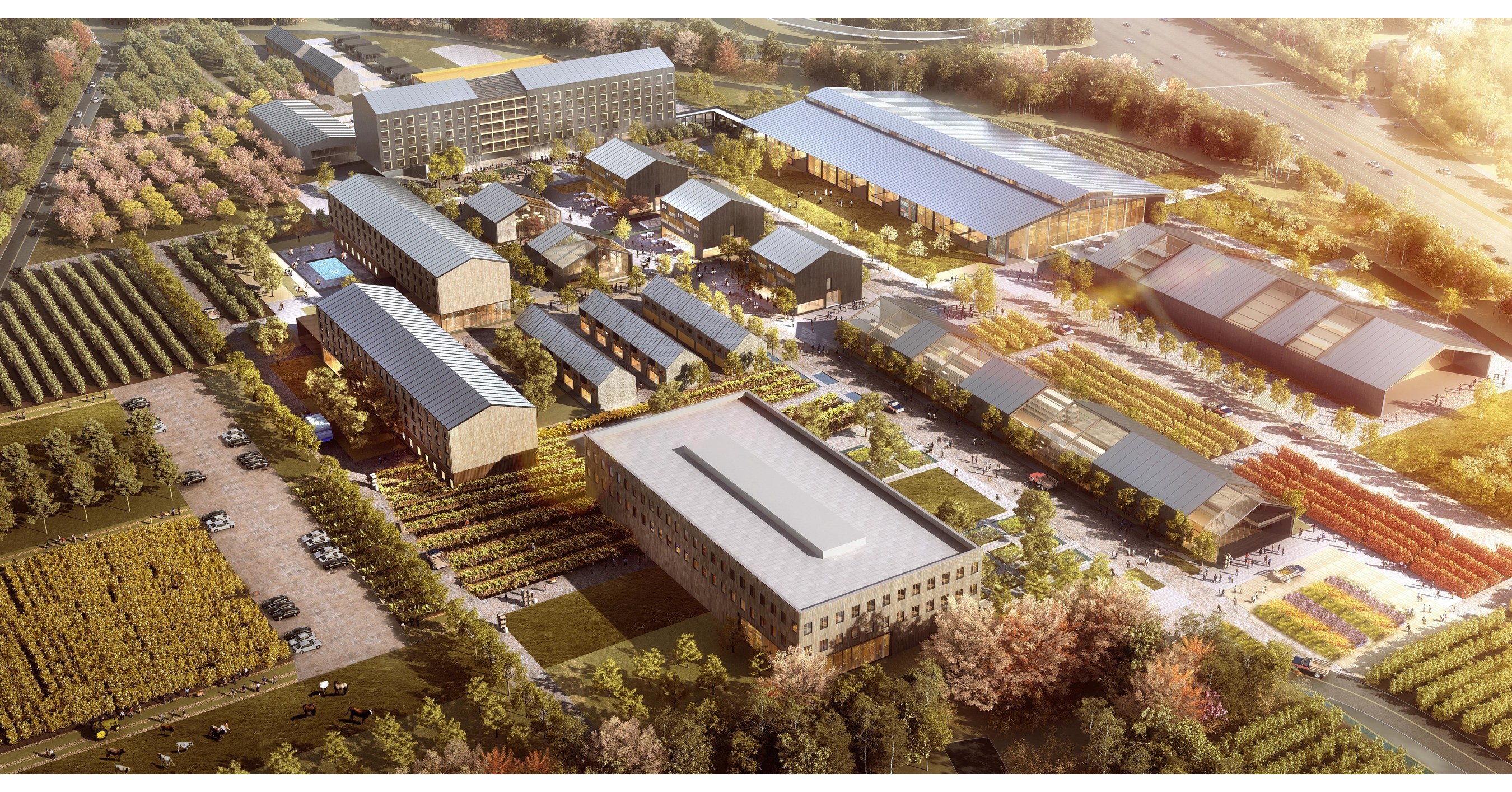 White Lodging Unveils $350M+ Transformational Mixed-Use Concept At Site ...