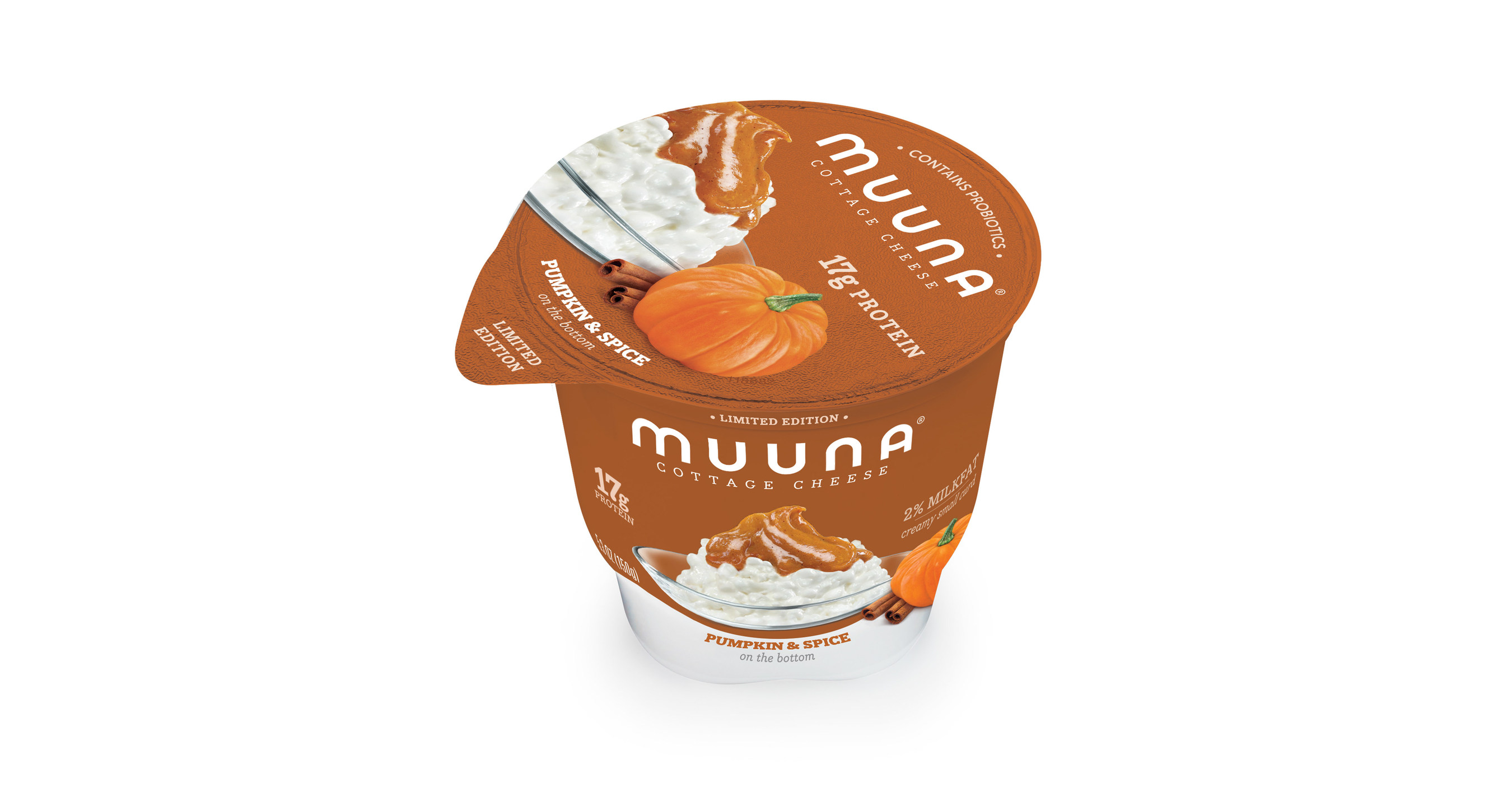 Muuna® Launches Pumpkin & Spice Cottage Cheese