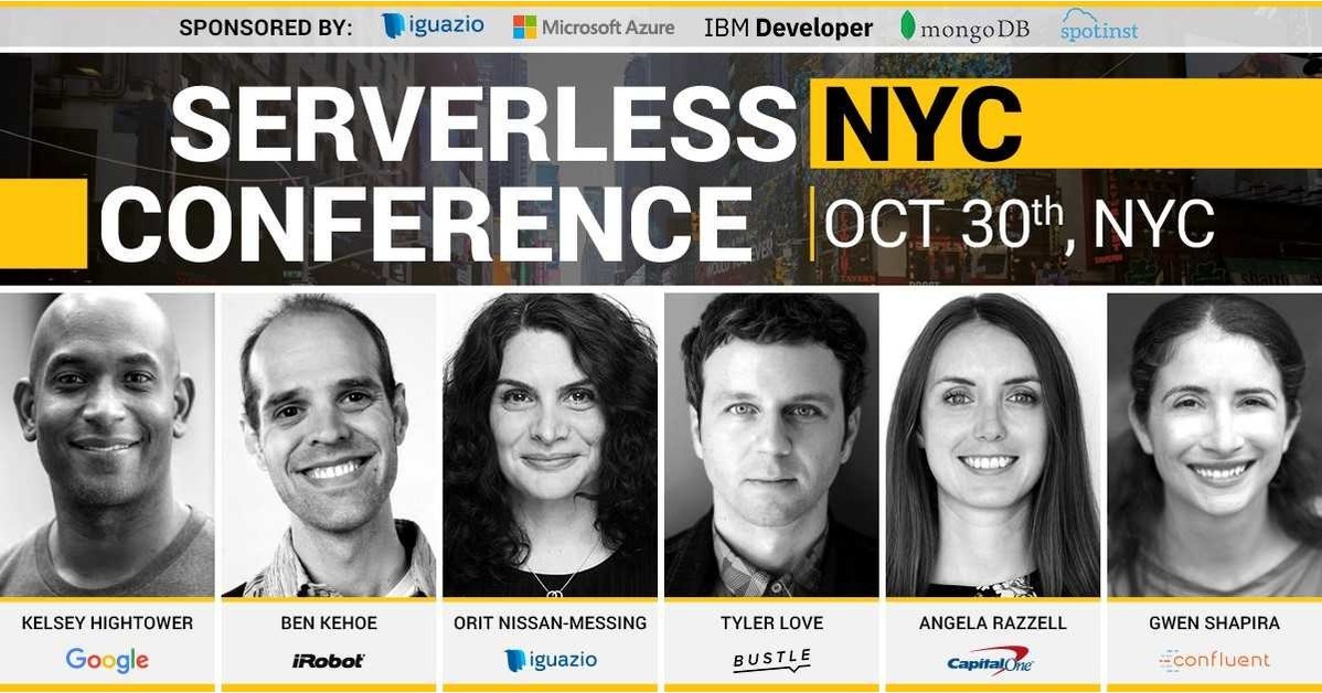 Iguazio Hosts Serverless NYC to Go Beyond the Hype, Presenting Enterprise Deployments and Real ...