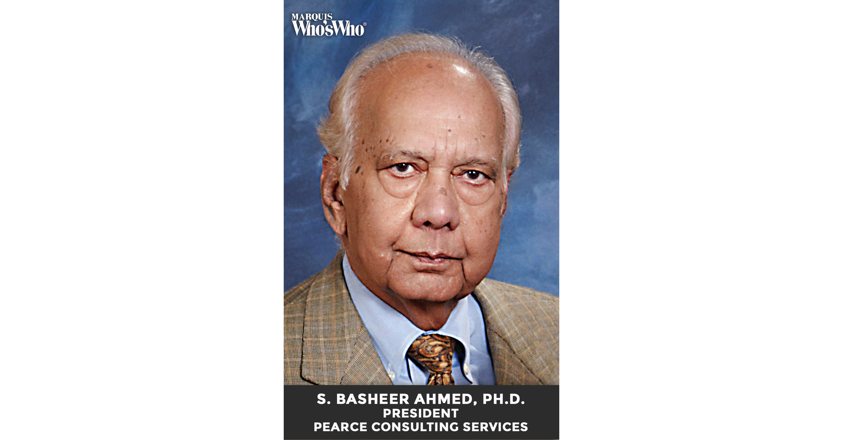S. Basheer Ahmed, Ph.D., Celebrates 18 Years as President of Pearce ...