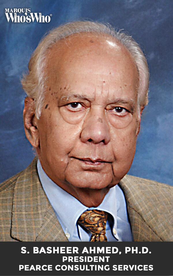 S. Basheer Ahmed, Ph.D., Celebrates 18 Years as President of Pearce ...