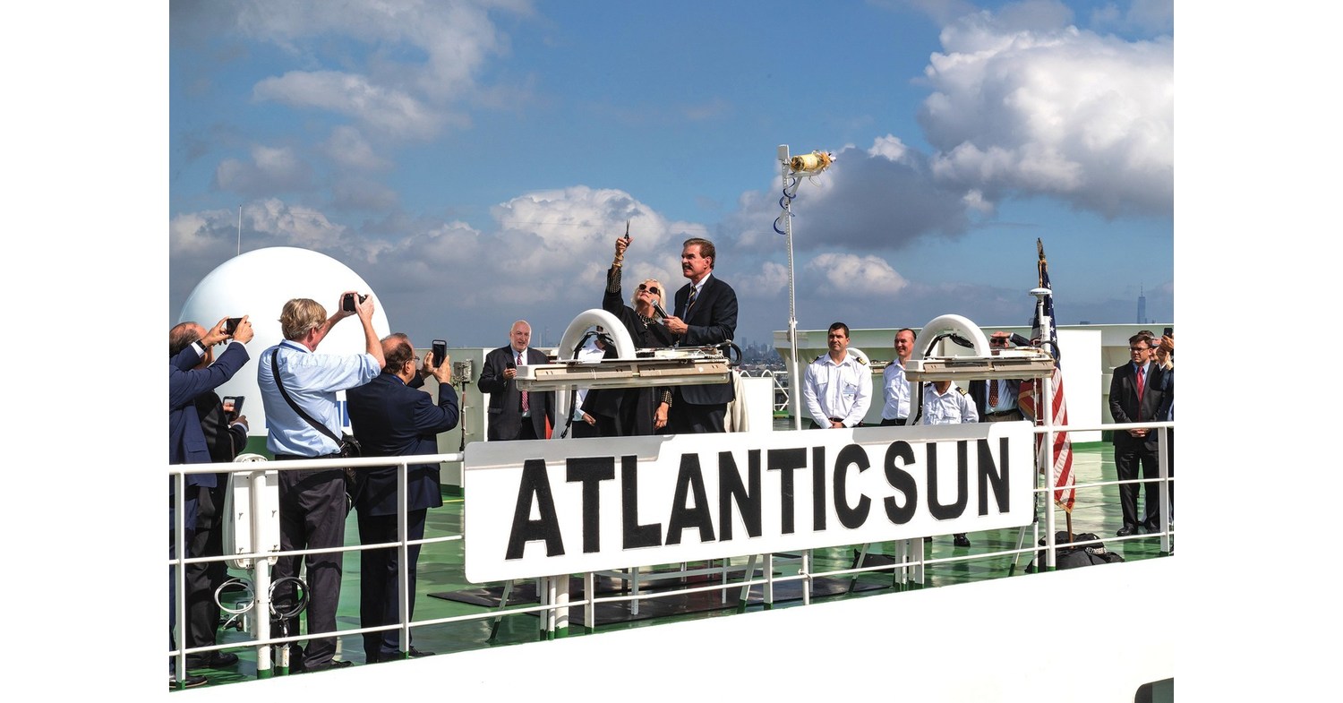 ACL Christens Its New G4 Vessel, ATLANTIC SUN, In The Port Of New York ...