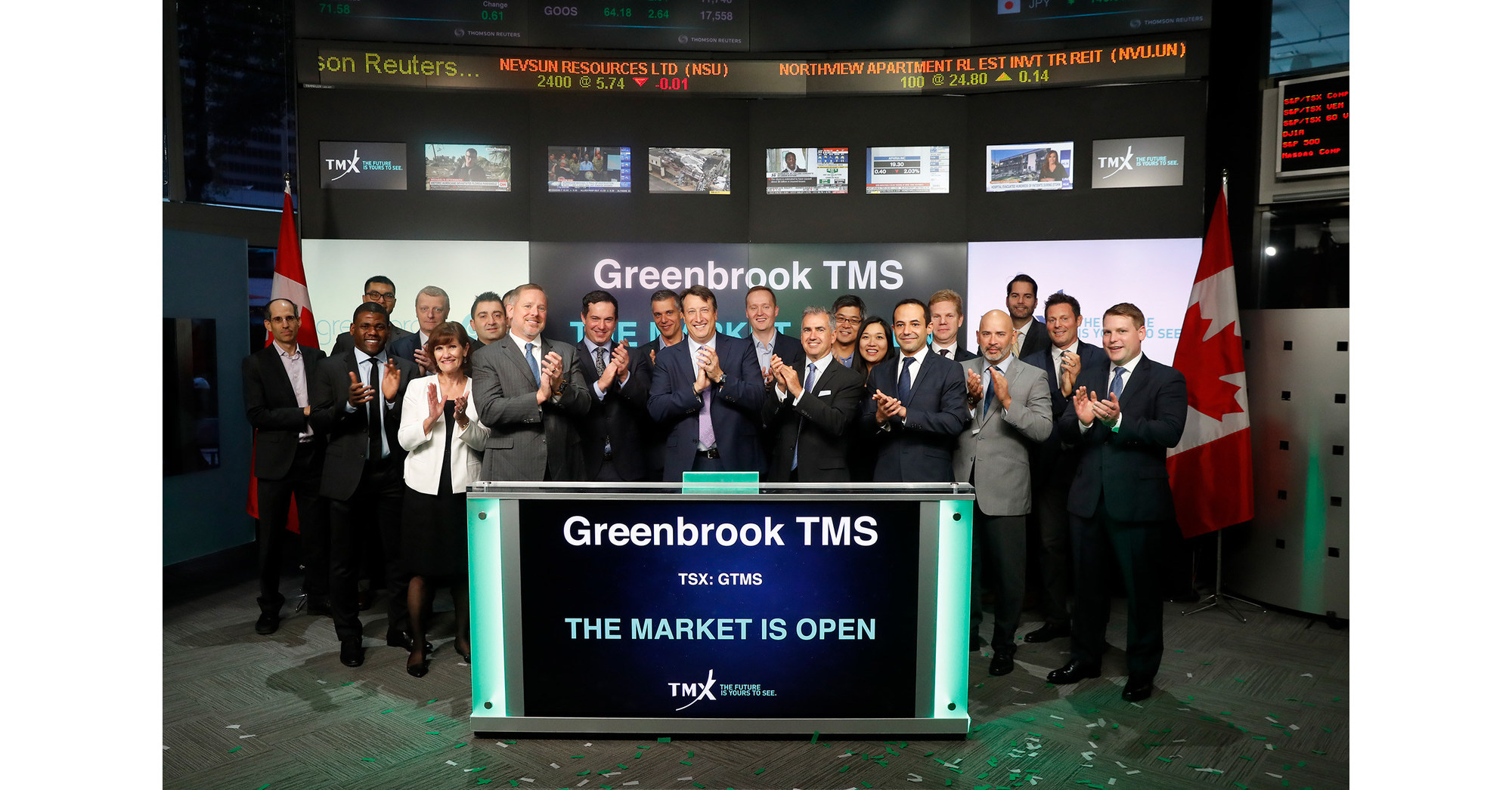 Greenbrook TMS Inc. Opens the Market