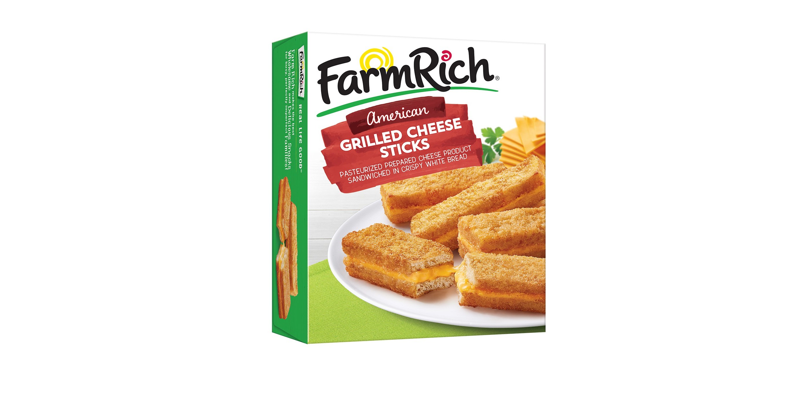 Farm Rich Launches Grilled Cheese Sticks, Sweet Onion Jam Meatballs ...