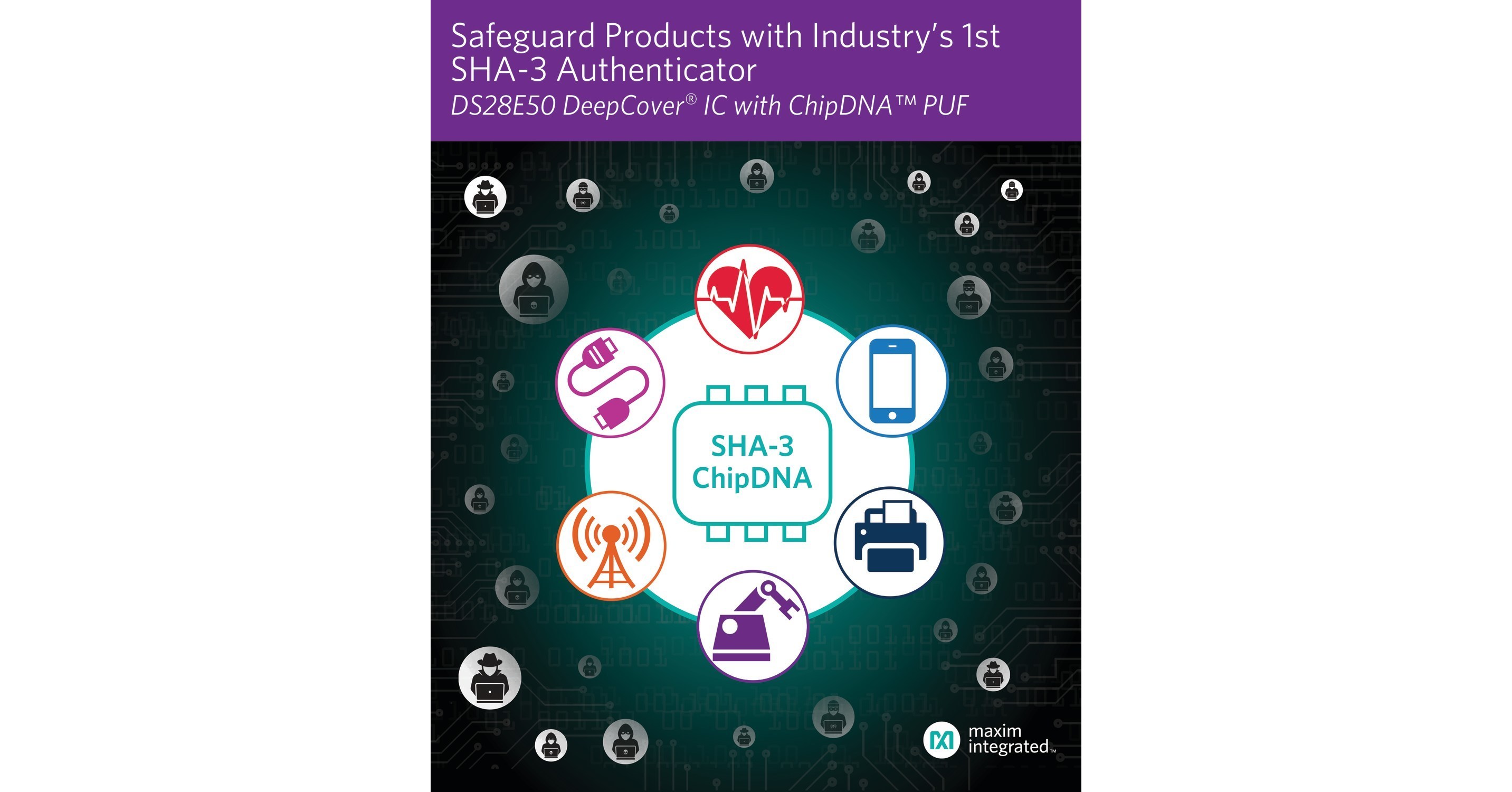 Maxim Unveils Industry's First Authenticator IC with SHA3-256 ...