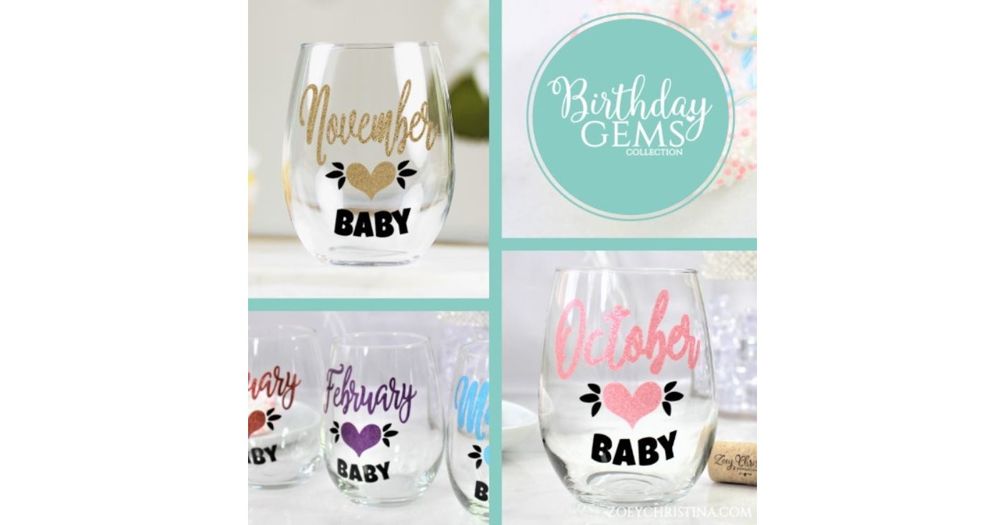Zoey Christina Launches New Birthday Gems Glassware Collection